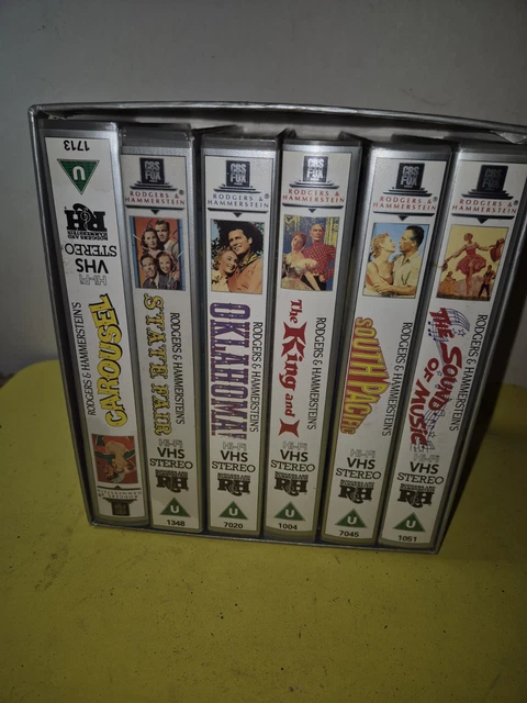 THE RODGERS AND Hammerstein Collection 5x VHS Bundle Joblob Set £18.99 ...