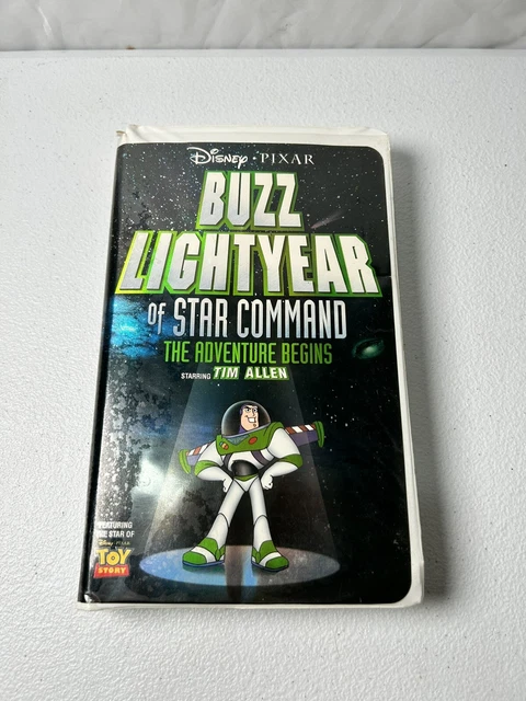 BUZZ LIGHTYEAR OF Star Command The Adventure Begins VHS Tim Allen ...