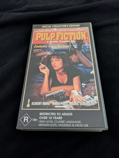 1994 PULP FICTION VHS Video Tape Special Collectors Edition Q ...