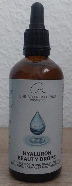 CHRISTIAN MATERNE COSMETICS Hyaluron Beauty Drops ~ MHD07/2026 ~ 100ml ...