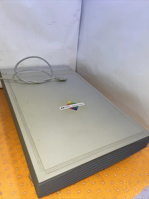 VINTAGE HP SCANJET 6100C C6260A Flatbed scanner A4 600 dpi SCSI (No USB ...
