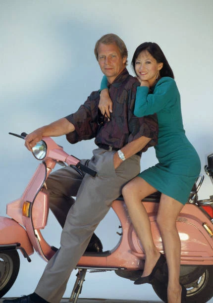 DAVID SOUL AND His Wife, Actress Julia Nickson Soul In Cannes 1990s Old ...