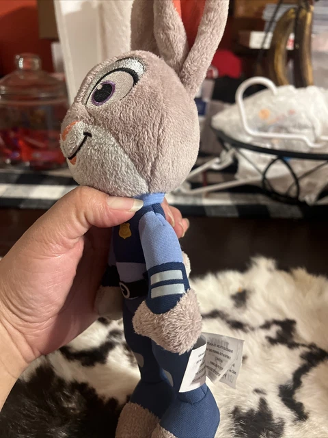 DISNEY STORE ZOOTOPIA Officer Judy Hopps Rabbit 12" Plush Stuffed ...