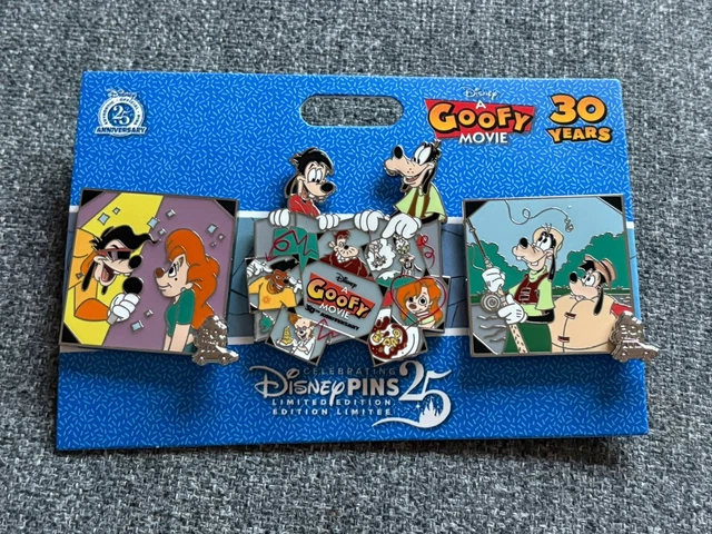DISNEY PIN 2025 A Goofy movie 30th Anniversary pin set LE750 Max ...