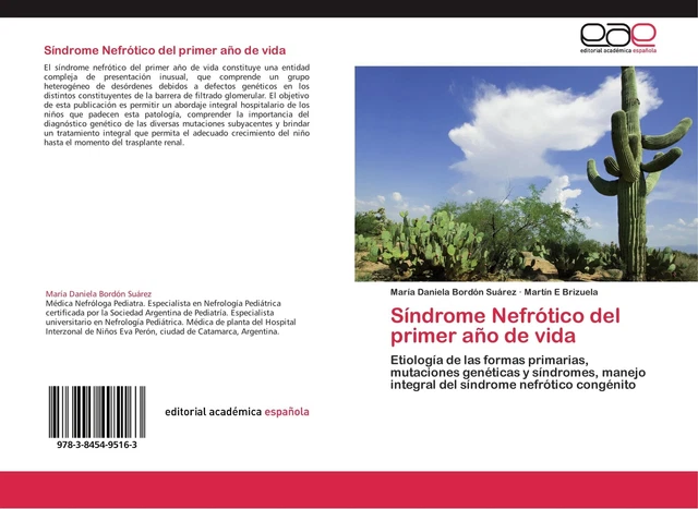 SÍNDROME NEFRÓTICO DEL primer año de vida | María Daniela Bordón Suárez (u. a.) EUR 37,95 ...