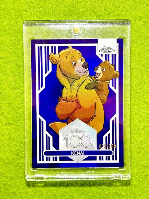 KENAI DISNEY 100 RÉFRACTEUR VIOLET #/299 Carte SP 2023 Topps Chrome ...