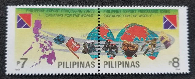 PHILIPPINES EXPORT PROCESSING Zone Authority EPZA 1994 Trade Map (stamp ...