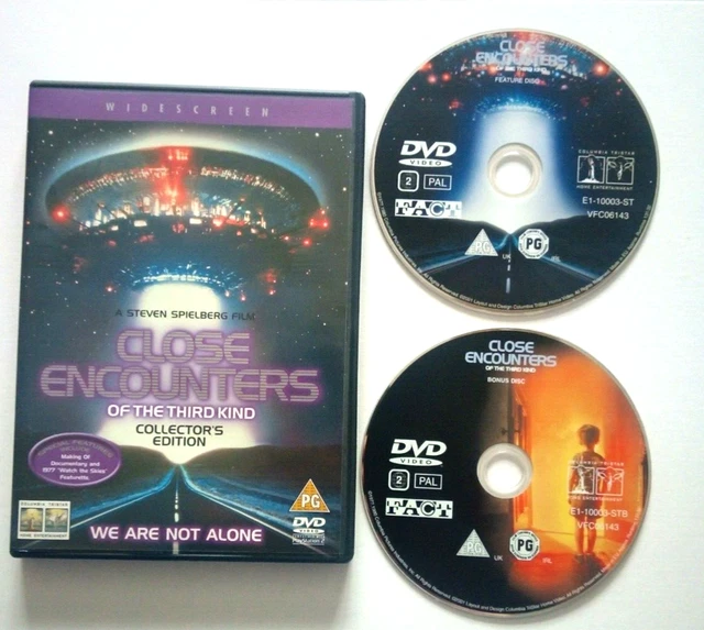 CLOSE ENCOUNTERS OF the third kind special edition dvd, pre owned £5.00 - PicClick UK
