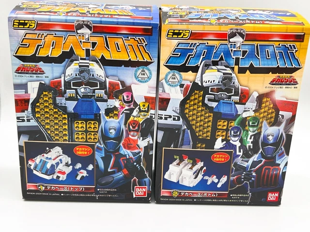 POWER RANGERS SPD Dekaranger Mini Pla Deka Base Robot Megazord Bandai ...