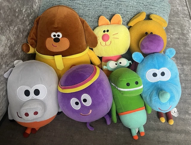 HEY DUGGEE PLUSH Bundle x7 Betty Roly Norrie Happy Tag (4 Talking) £37. ...