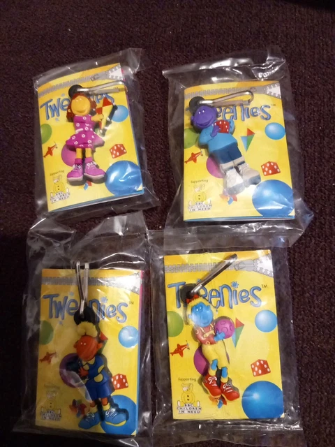 THE BIG BADGE Company Tweenies Set 4 Zip Charms $39.41 - PicClick AU