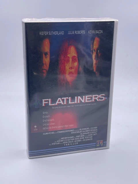 VHS FILM - Flatliners - Julia Roberts - Kevin Bacon - Videokassette NEU/OVP *RAR EUR 19,99 ...