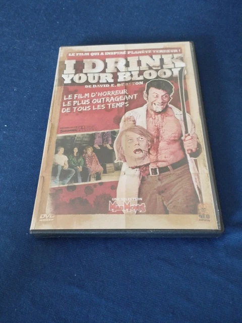 DVD I DRINK YOUR BLOOD 1970 DAVID E.DURSTON Sélection Mad Movies EUR 9 ...