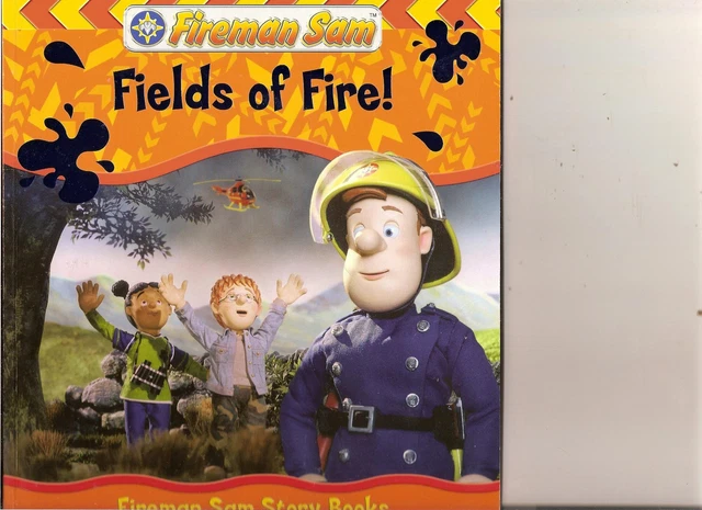 FIREMAN SAM FIELDS Of Fire Kids Book EUR 3,50 - PicClick FR