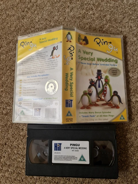 PINGU - A Very Special Wedding (VHS, 2004) Limited Collectors Edition ...
