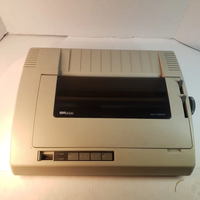 VINTAGE SEARS SR-2000 Dot Matrix Printer - Appears to Work Good $49.99 ...