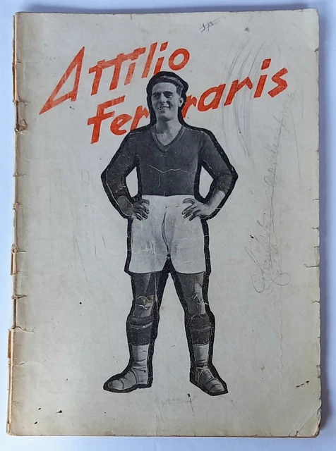 RARO LIBRETTO ATTILIO Ferraris IV - Ed. Il Tifone Roma Anni '30 ...