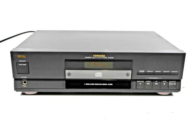 TOSHIBA XR-9219 STEREO Separate CD Player. Vintage 1990s Retro Hi-Fi ...