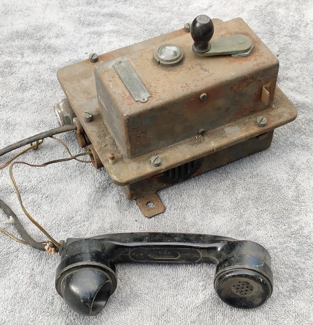 1946 VINTAGE ROYAL Navy Admiralty Ships Telephone MK XV AP13231A ...