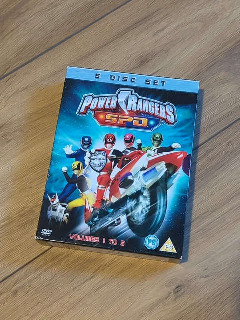 POWER RANGERS S.P.D. The Complete Series DVD Boxset Volume 1-5 £25.00 ...