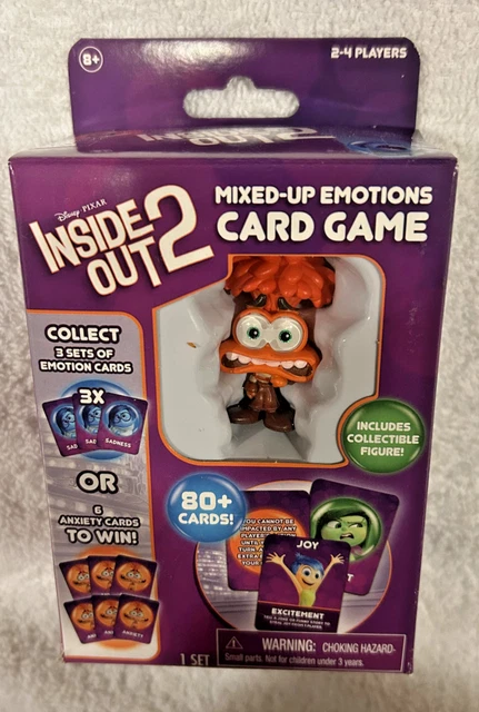 DISNEY / PIXAR Inside Out 2 Mixed-Up Emotions Card Game £5.61 - PicClick UK