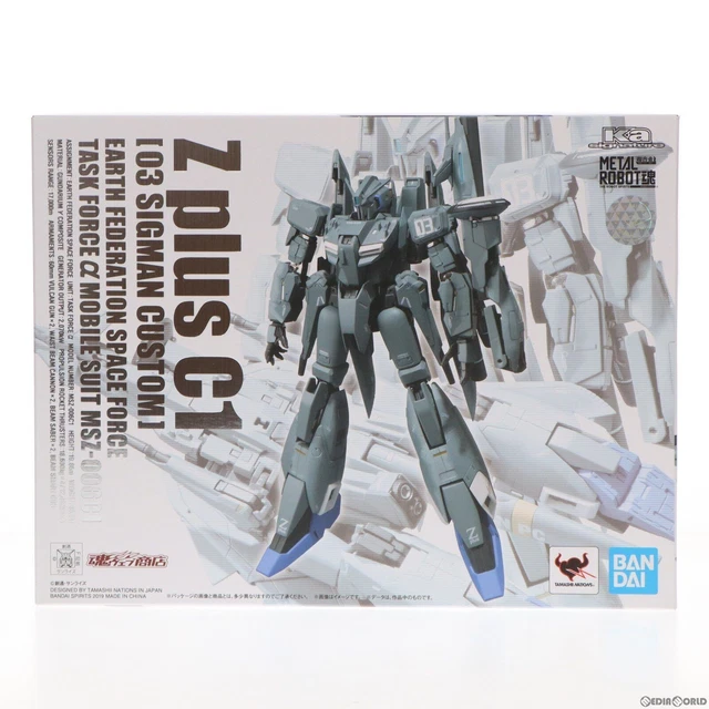 BANDAI METAL ROBOT Spirits Ka Signature MSZ-006C1 Zeta Plus C1 03 Sigman Machine EUR 255,51 ...