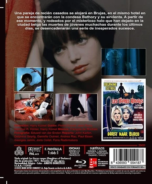 LA VESTALE DI Satana (Blu-ray) Andrea Rau Danielle Ouimet Delphine ...