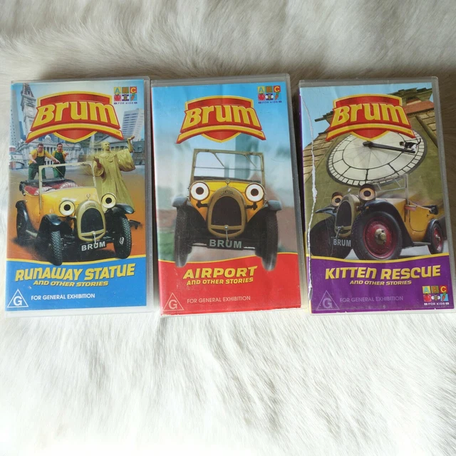 BRUM VHS BRUM Video Tape ABC Kids VHS The Adventures of Brum Frank ...