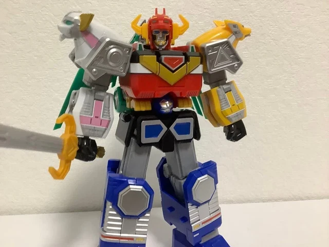 POWER RANGERS LOST Galaxy Gingaman SMP GingaiOh Megazord Plastic BANDAI ...