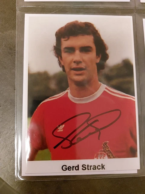 AUTOGRAMM AK AUTOGRAMMKARTE 1. FC Köln Gerd Strack 77/78 EUR 19,99 ...