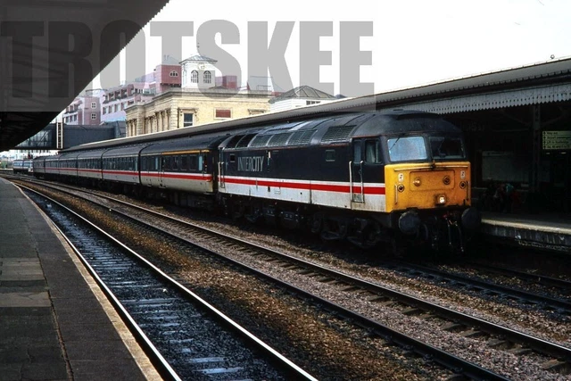 35MM SLIDE BR British Railways Diesel Loco Class 47 47842 1992 Reading ...