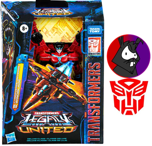 WINDBLADE - TRANSFORMERS Legacy United Cyberverse - Deluxe Class ...