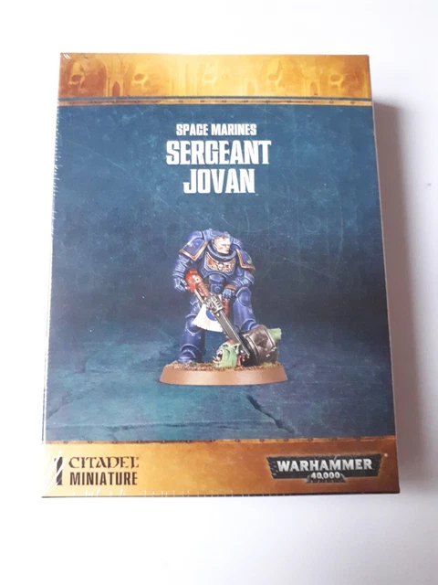 WARHAMMER 40K SPACE Marine Sergeant Jovan Limited Edition OOP EUR 42,50 ...