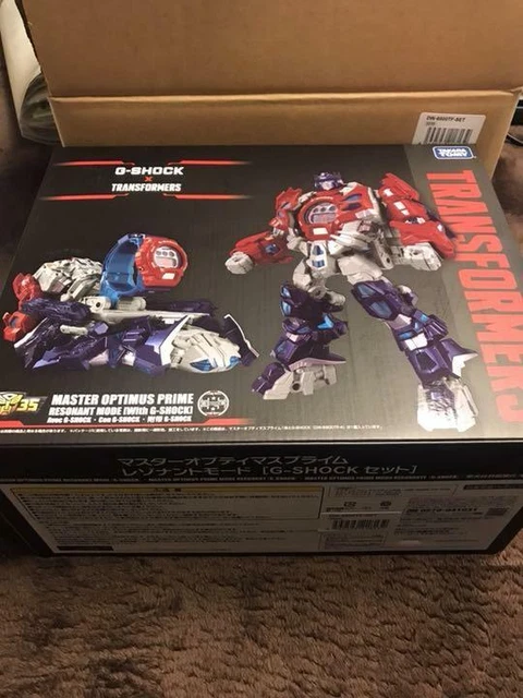 G-SHOCK X TRANSFORMERS Master Optimus Prime 35th Anniversary Resonante ...