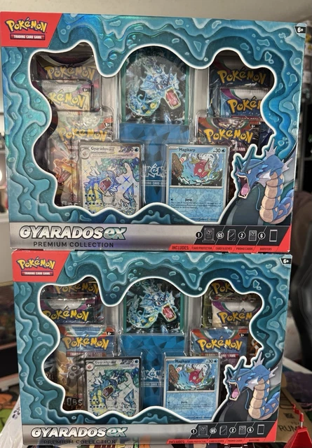 POKEMON TCG GYARADOS EX Premium Collection Box - Factory Sealed $100.00 ...