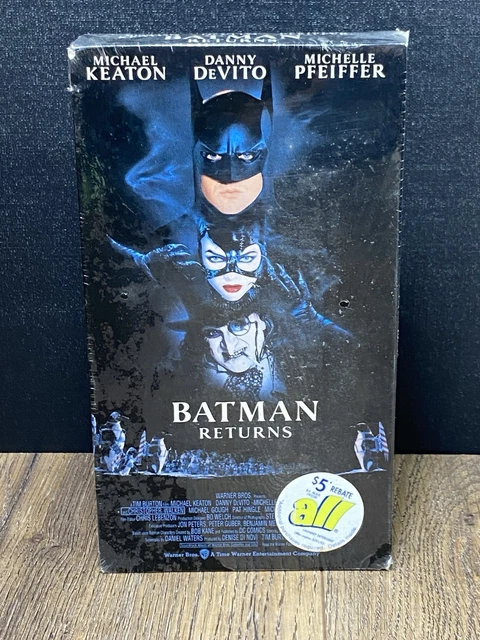 BATMAN RETURNS ~ (VHS, 1992) ~ Brand New Sealed ~ Michael Keaton & Danny DeVito £11.10 - PicClick UK
