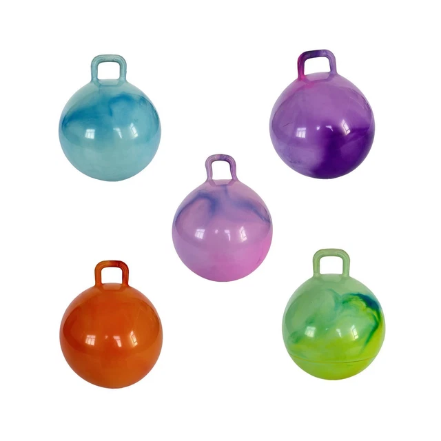 JUMPING BALL WITH Handle Exercise Ball 55cm Diameter for Children ...