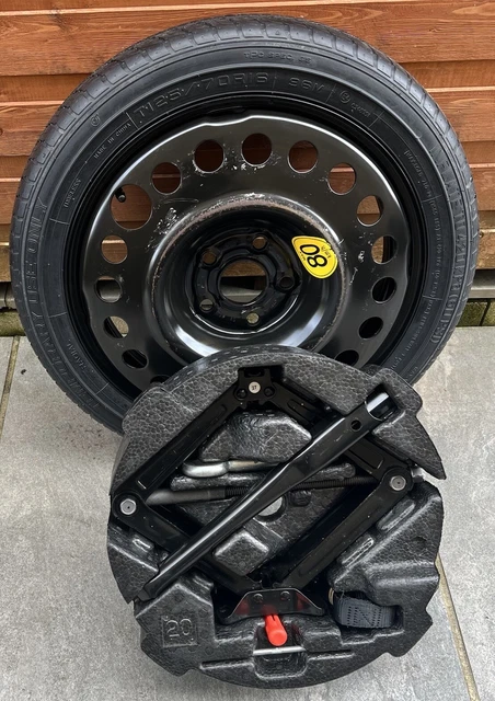 VAUXHALL MOKKA X GENUINE space saver SPARE WHEEL KIT 125/70/R16 £219.00 ...