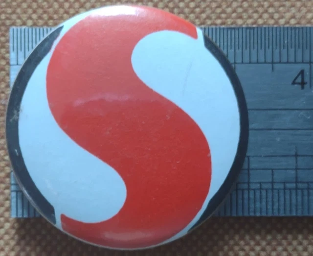 VINTAGE PIN BADGE Safeway Supermarket Logo £2.75 - PicClick UK