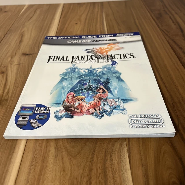 FINAL FANTASY TACTICS Advance Official Strategy Guide From Nintendo GBA ...