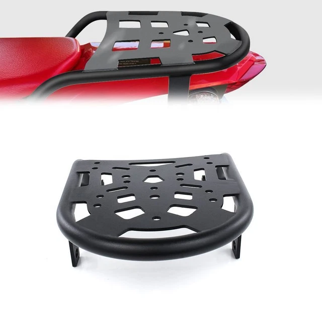Luggage Rack BLACK REAR RACK Luggage Cargo Honda Crf300l 300 Rx Rally ...