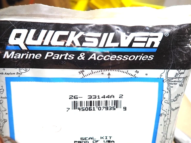 33144A MERCURY MERCRUISER Lower Unit Seal Kit New $52.17 - PicClick CA