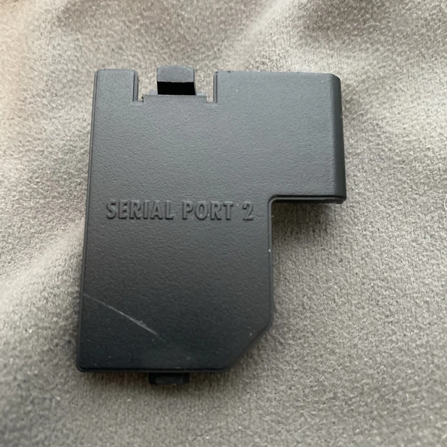 ORIGINAL OEM SERIAL Port 2 Cover Nintendo Gamecube - Black £6.97 ...