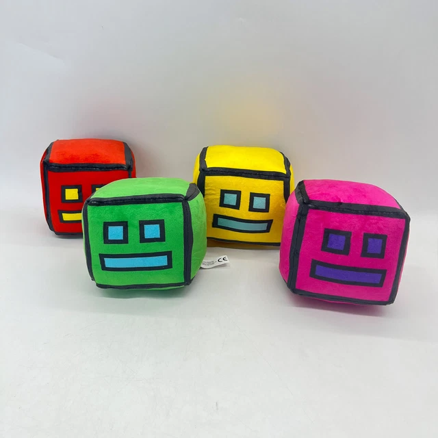 GET YOUR HANDS On This Cute Geometry Dash Plush Doll The Perfect Gift ...