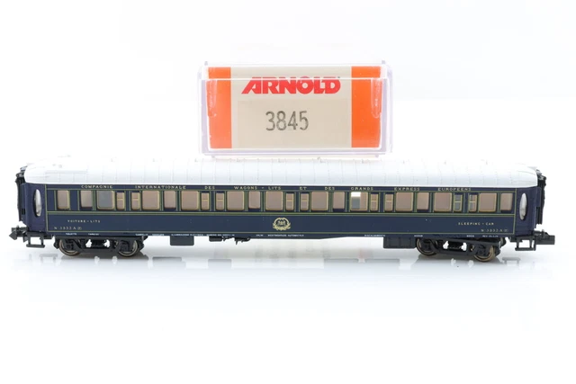 N ARNOLD 3845 Schlafwagen CIWL Schnellzugwagen Personenwagen coach OVP ...