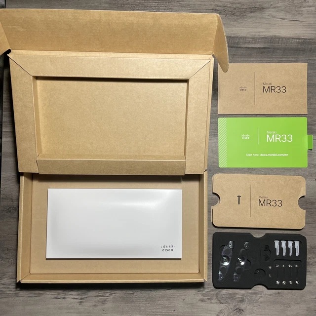 CLAIMED CISCO MERAKI MR33 Series Cloud Managed Access Point $99.99 ...