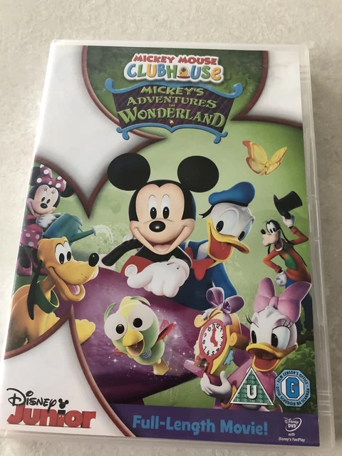 WALT DISNEY “MICKEYS Adventures In Wonderland” DVD In Excellent ...