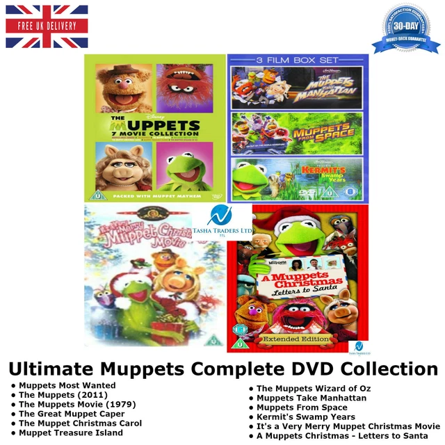 ULTIMATE MUPPETS COMPLETE Collection Muppet's Most Wanted SEALED UK REGION 2 DVD £49.99 ...