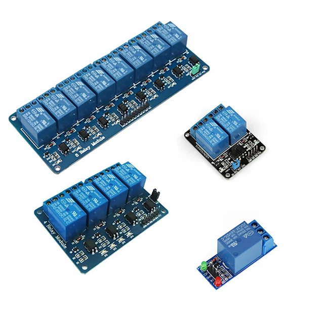 1PCS 5V/12V 1/2/4/8/16 Channel Relay Board Module Optocoupler LED for ...