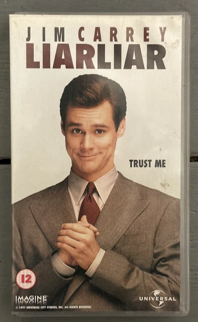 LIAR LIAR JIM Carrey PAL VHS Video Tape £3.00 - PicClick UK